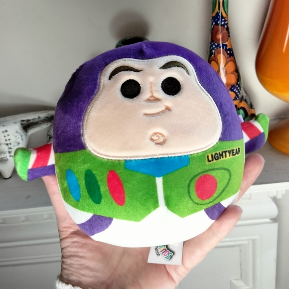 Disney | Toys | Disney Squishmallows Buzz Lightyear 55 Stuffy | Poshmark